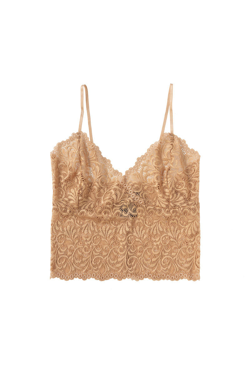 LACE CAMI GOLD | KNUEFERMANN